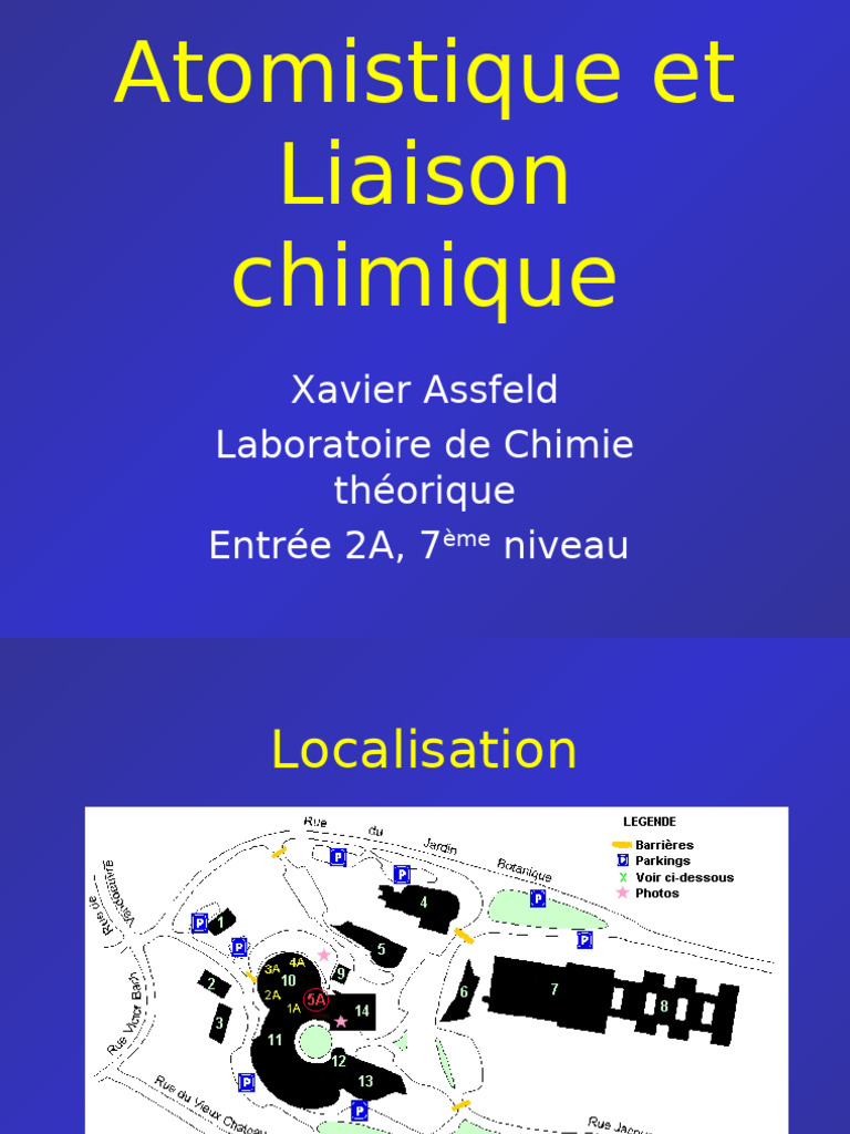 Atomistique 01 | PDF