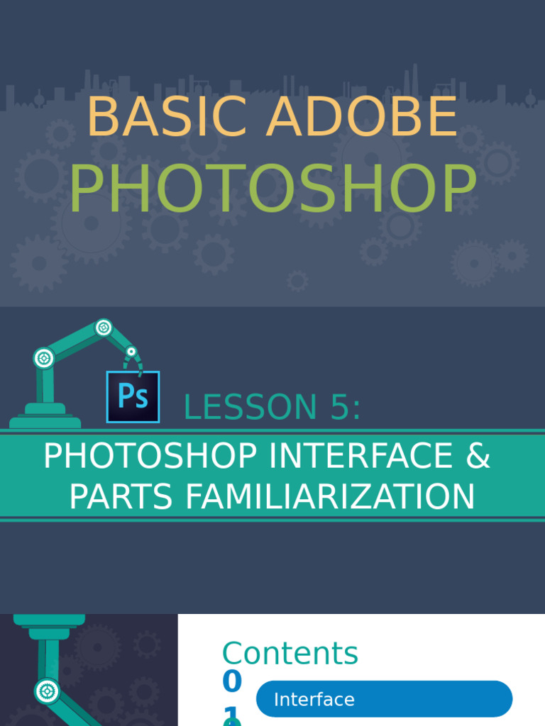 Lesson Photoshop-Interface | PDF