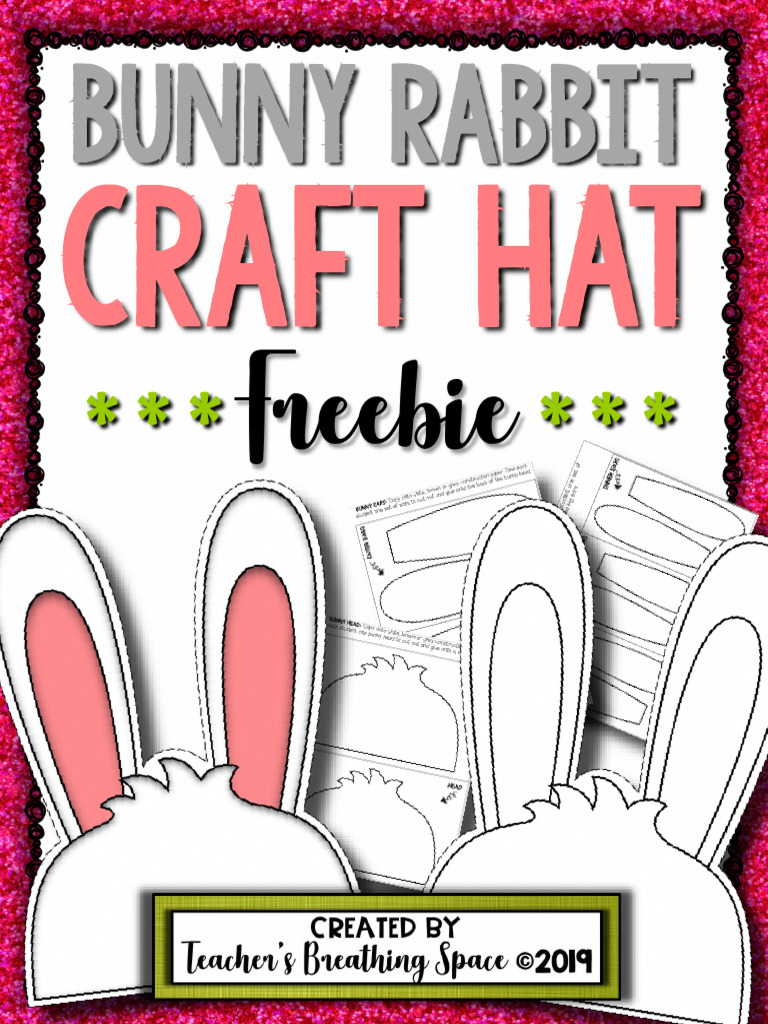 Craft Hat: Bunny Rabbit | PDF