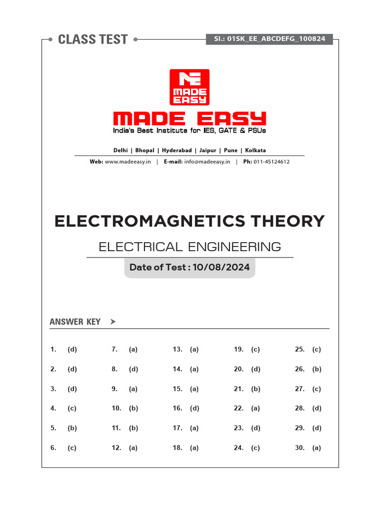 1120uf EE-EMT | PDF | Electromagnetism | Electrical Engineering