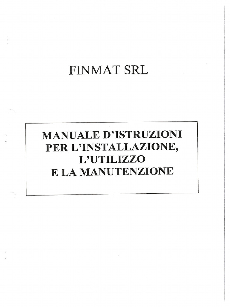 Finmat Impianto Cataforesi | PDF