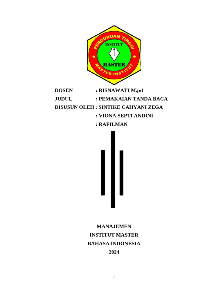 Pemakaian Tanda Baca | PDF