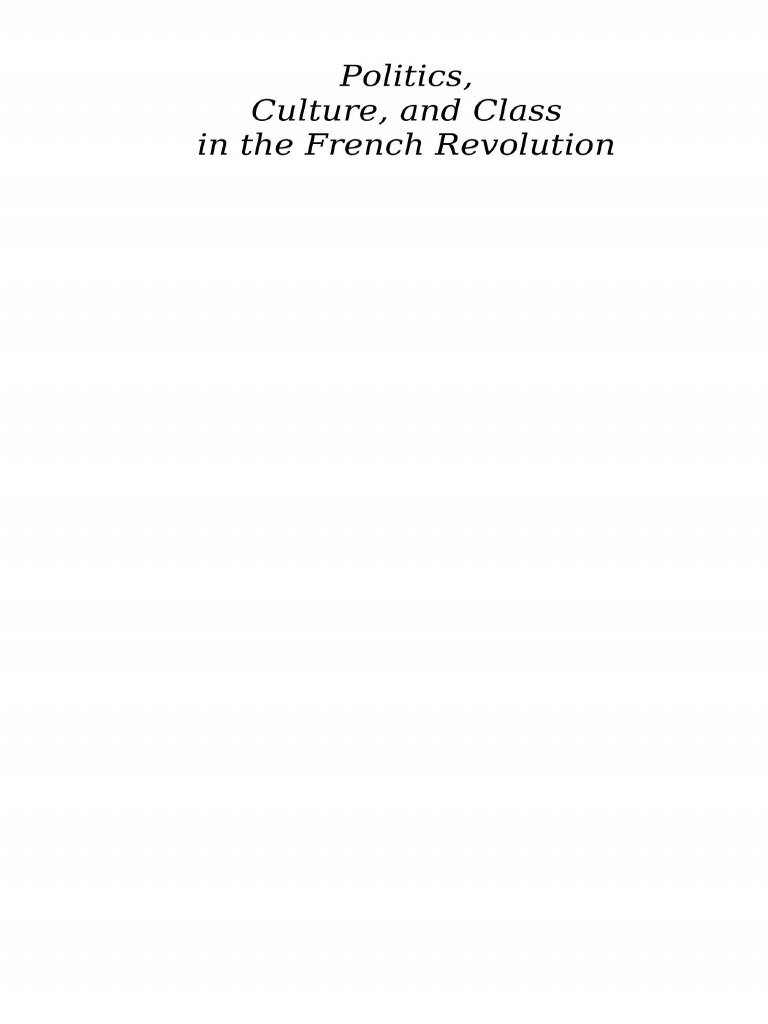 Lynn Hunt - French Revolution | PDF