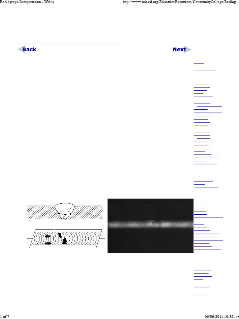 Radiograph Interpretation - Weldsرائع | PDF | Welding | Construction