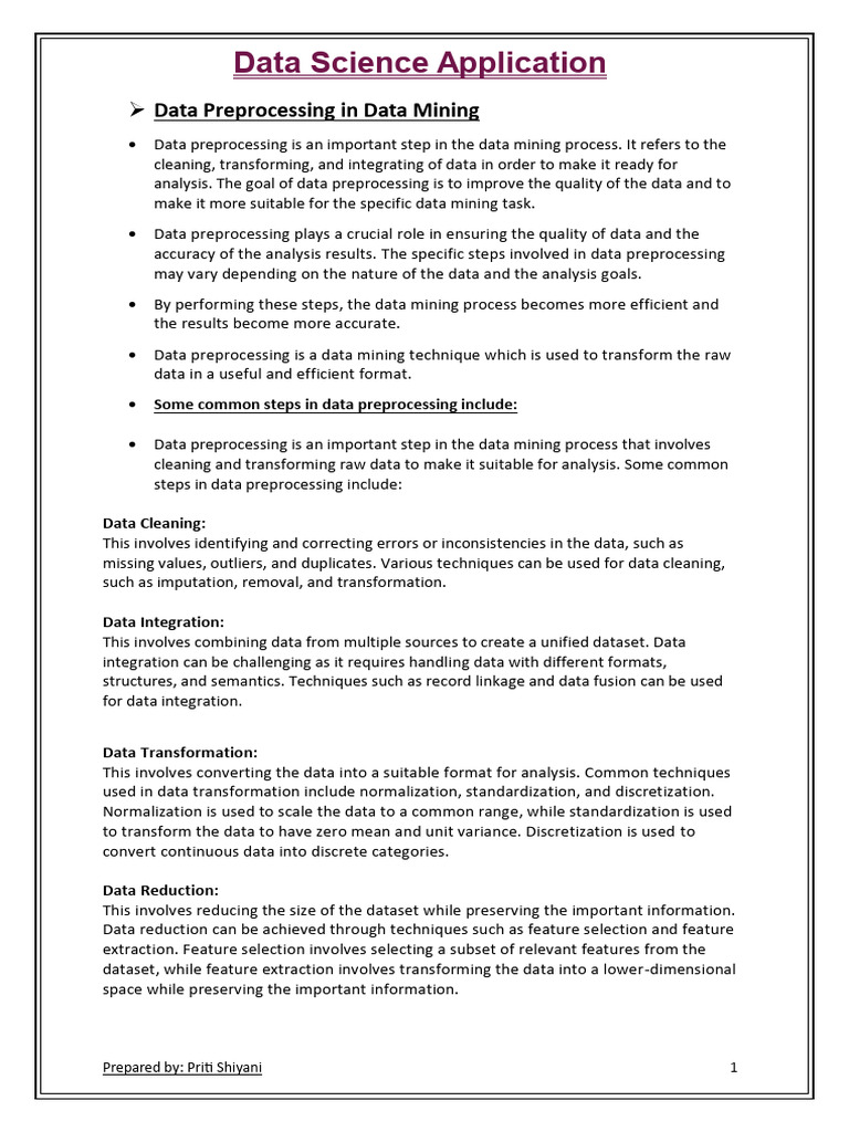 5 - Data Science Application | PDF