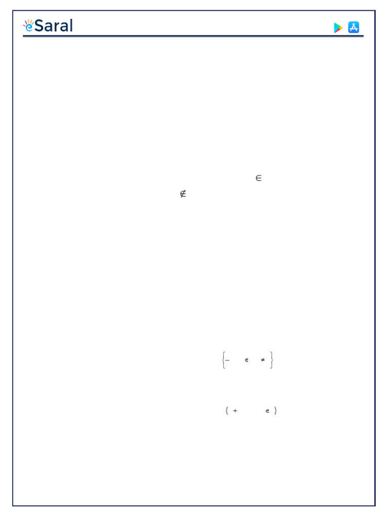 JEE Main 2024 Maths Revision Notes On Sets, Relations and Functions | PDF JEE Main 2024 Maths Revision Notes On Sets, Relations and Functions | PDF