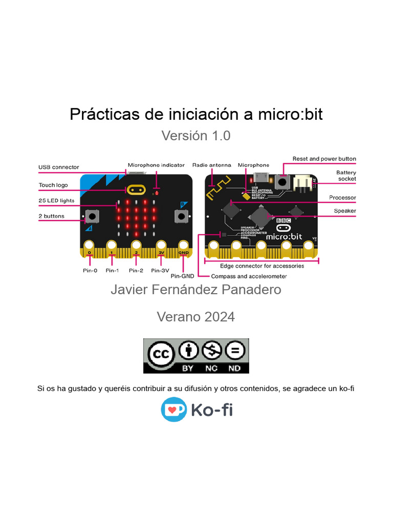 Prácticas Microbit Panadero v1 | PDF