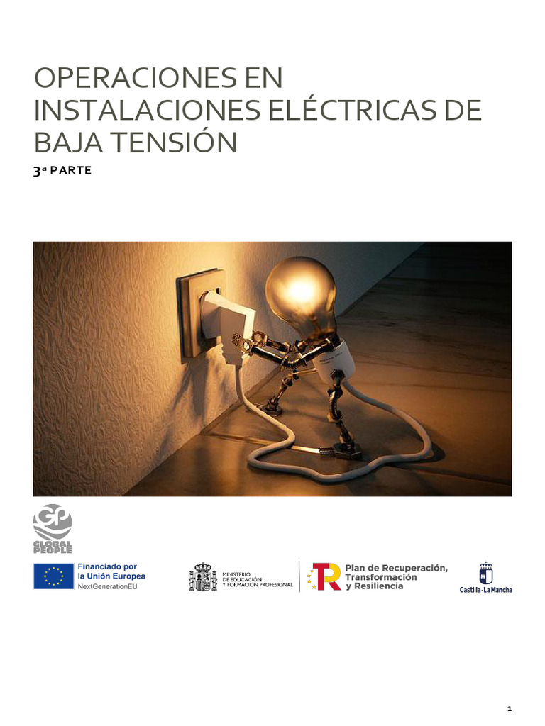 Manual Op Inst. en Baja Tensión 3 Parte | PDF