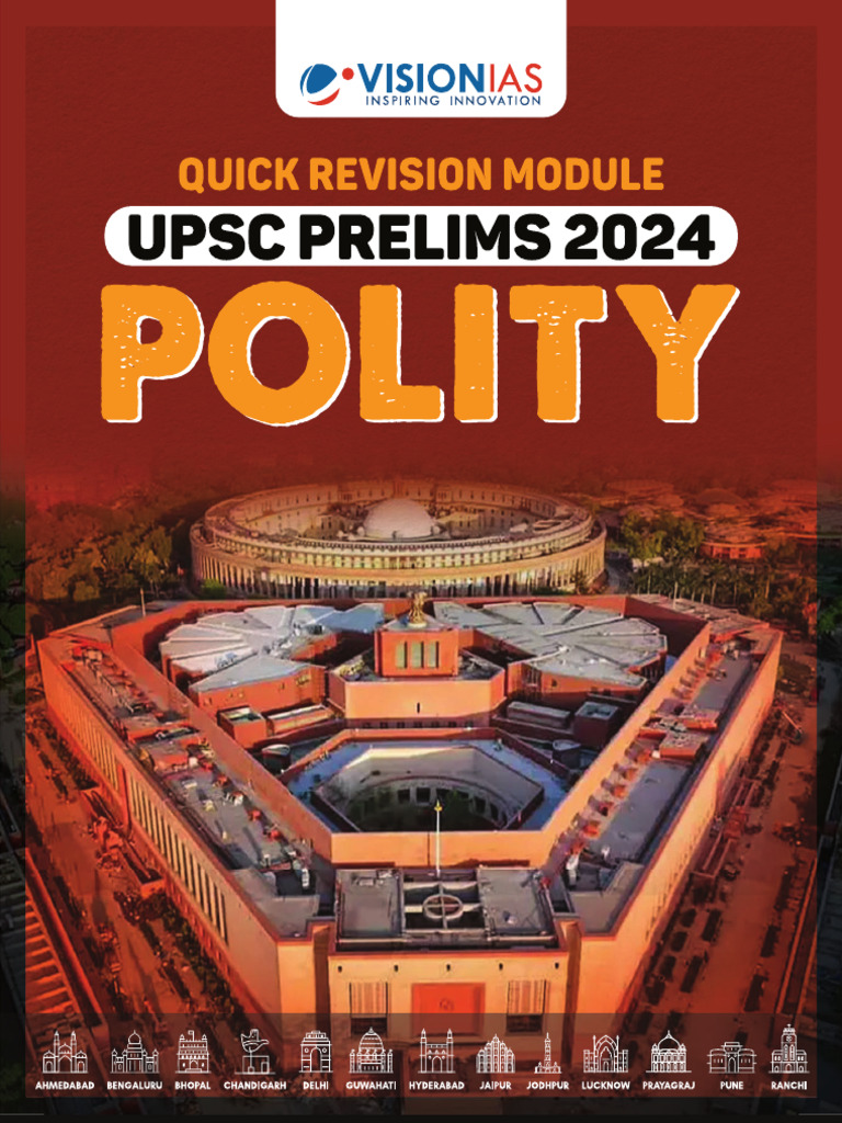 VisionIAS Quick Revision Material December 2024 Polity | PDF