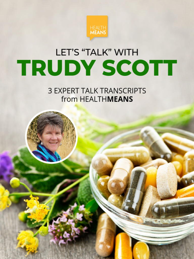HealthMeans Lets Talk With Trudy Scott | PDF