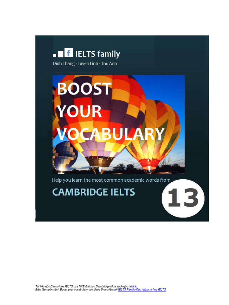 Boost Your Vocabulary - Cam13 | PDF | Spice | Cinnamon