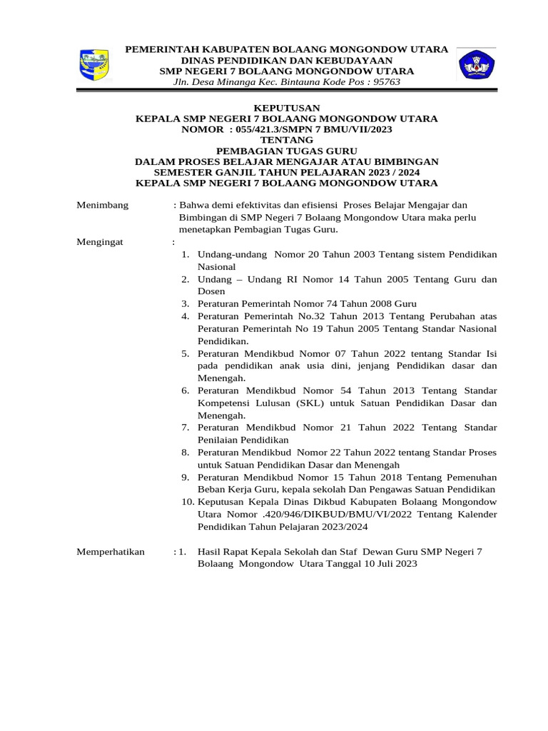 SKPT Sem Ganjil.2023 | PDF