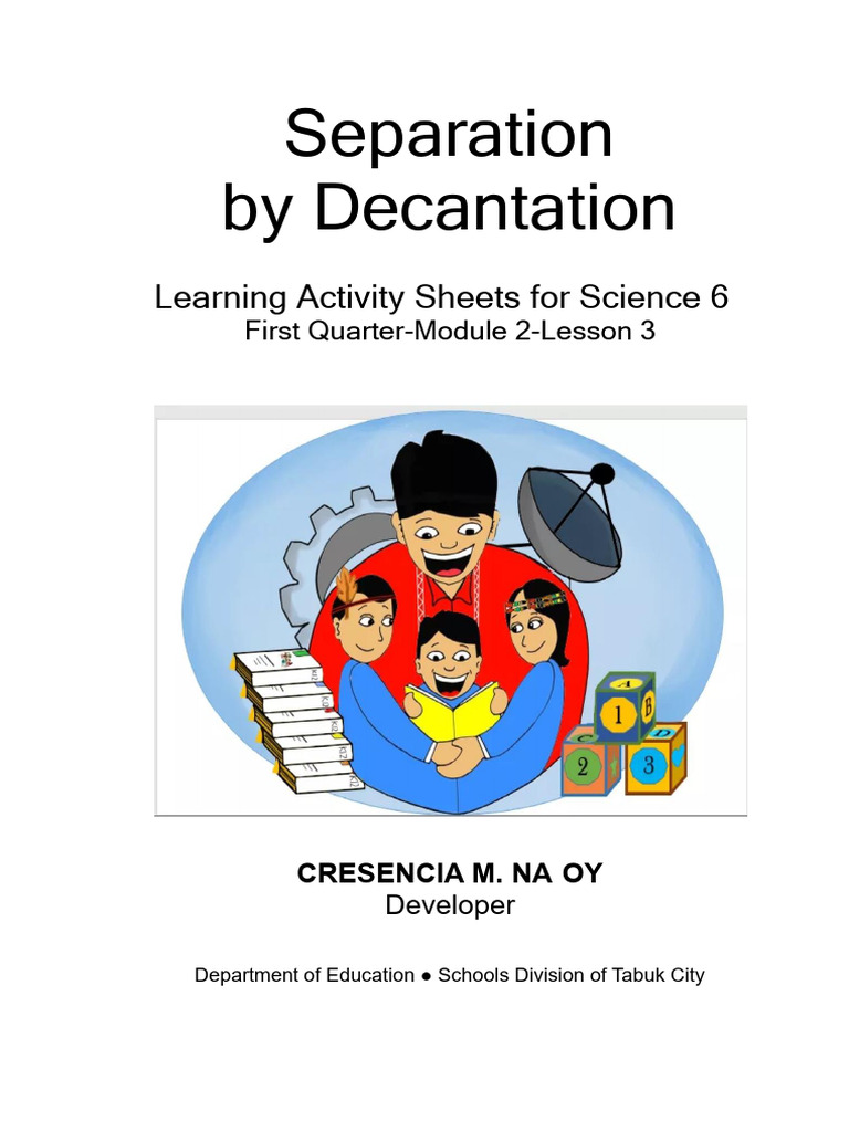 Science 6 Decantation | PDF