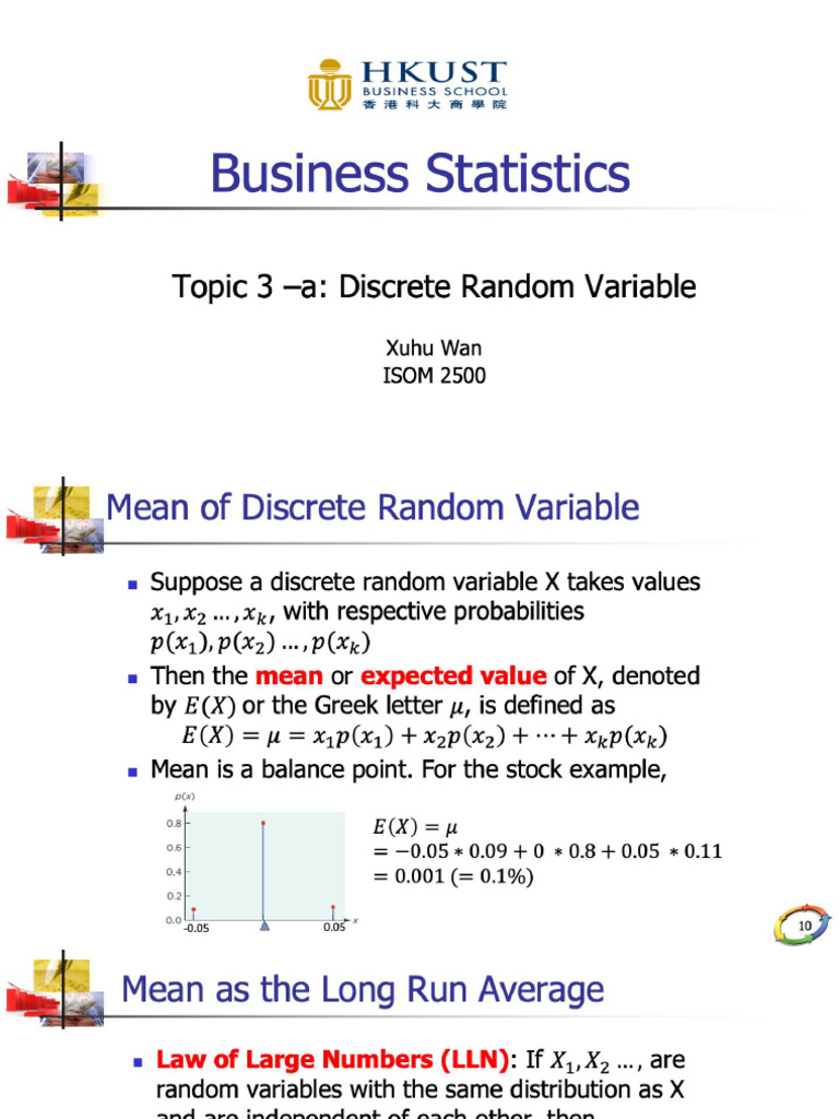 Topic3ADiscrete Random Variable | PDF