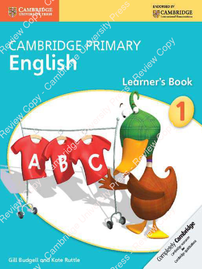 Cambridge Primary English Learners Book 1 | PDF