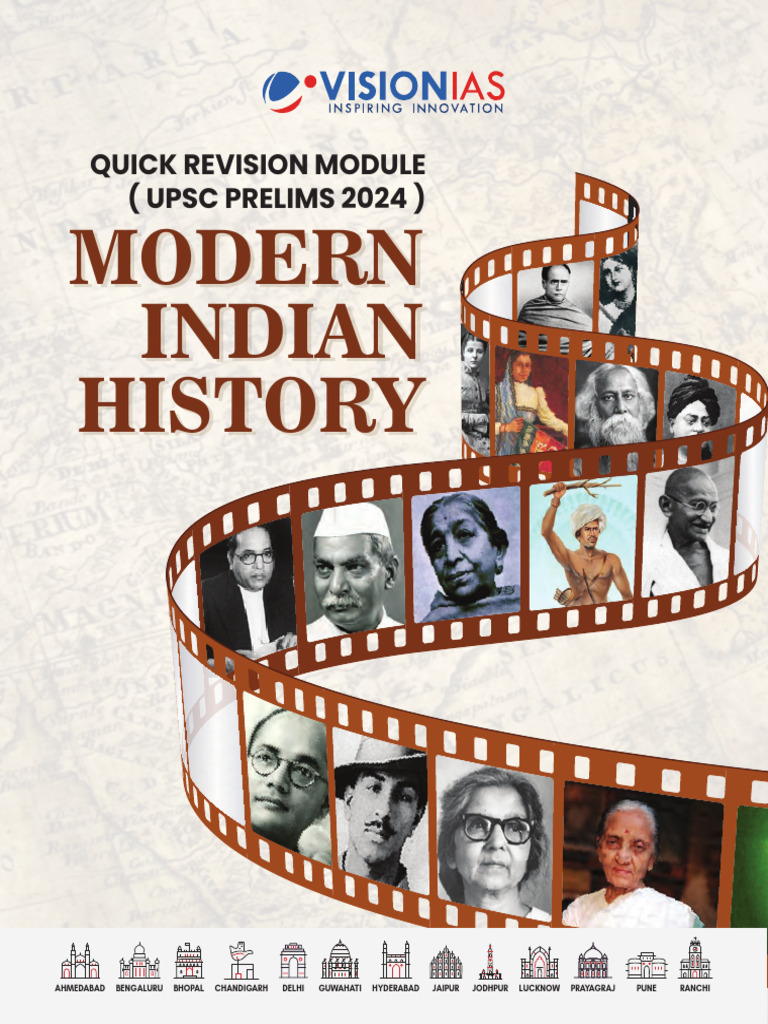 VisionIAS Quick Revision Material December 2024 Modern Indian History | PDF