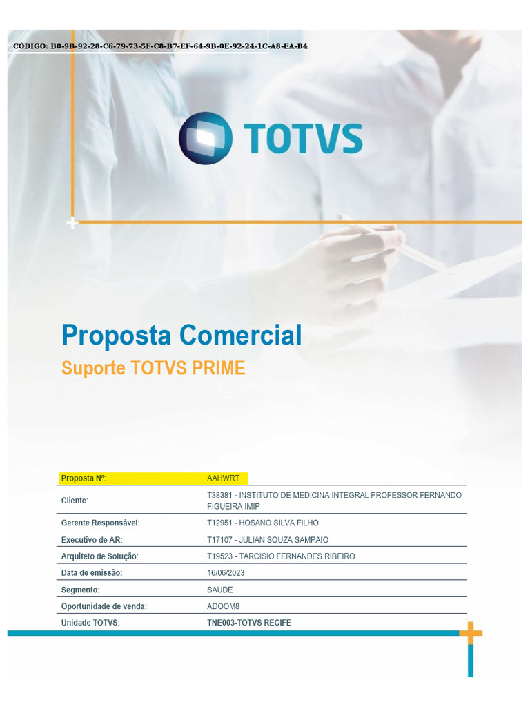 2-Proposta Comercial TOTVS | PDF