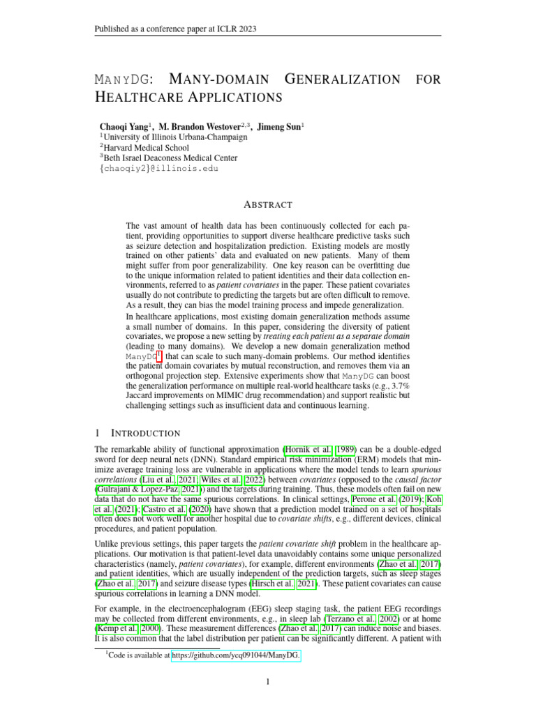 2023 ChaoqiYang ICLR | PDF