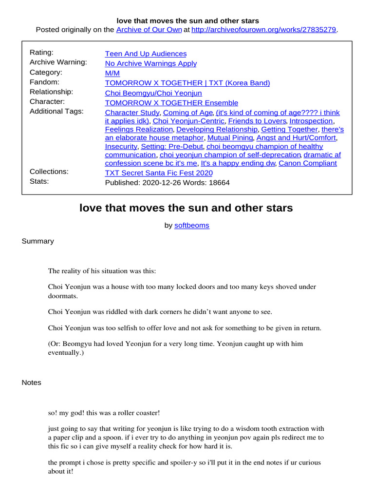 Love That Moves The Sun | PDF