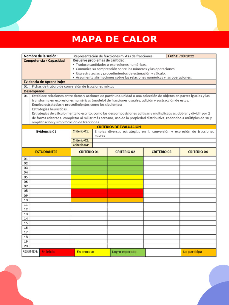 Exp6 - S3 - Mat 4° - Instrumento | PDF