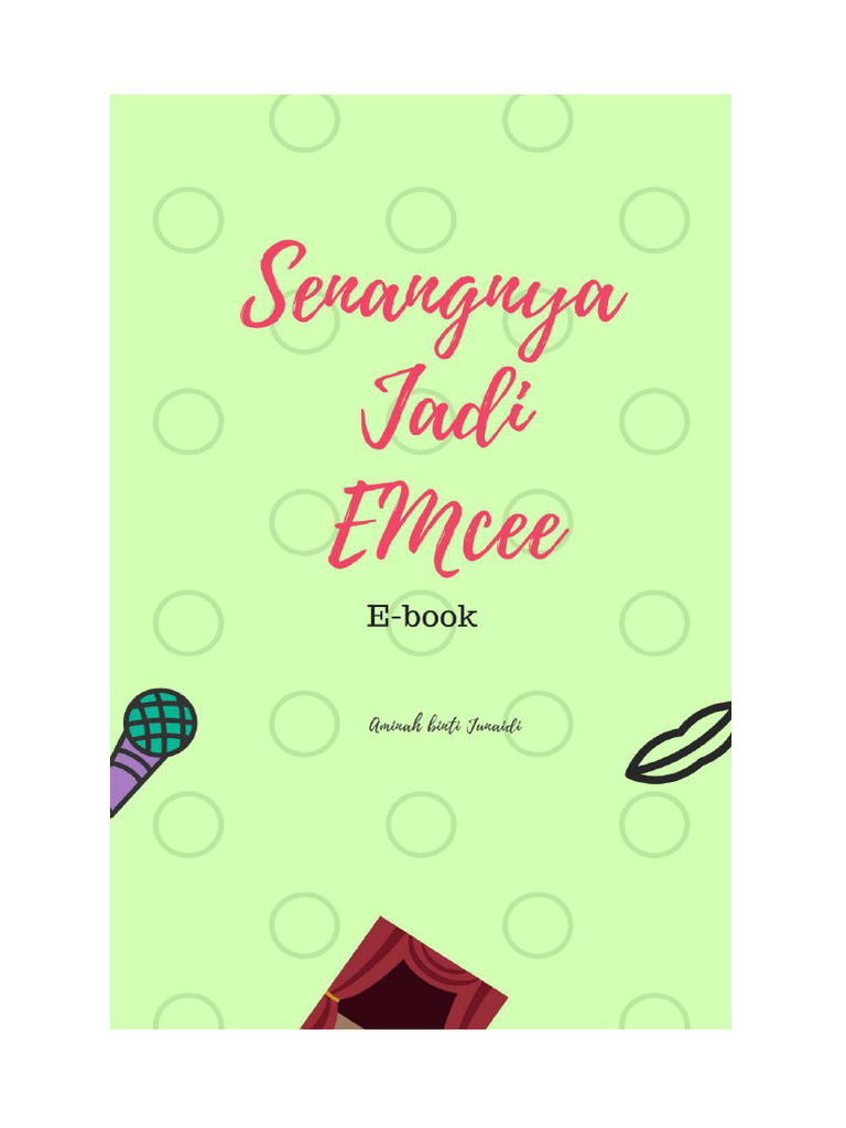 Ebook Senangnya Jadi Emcee | PDF