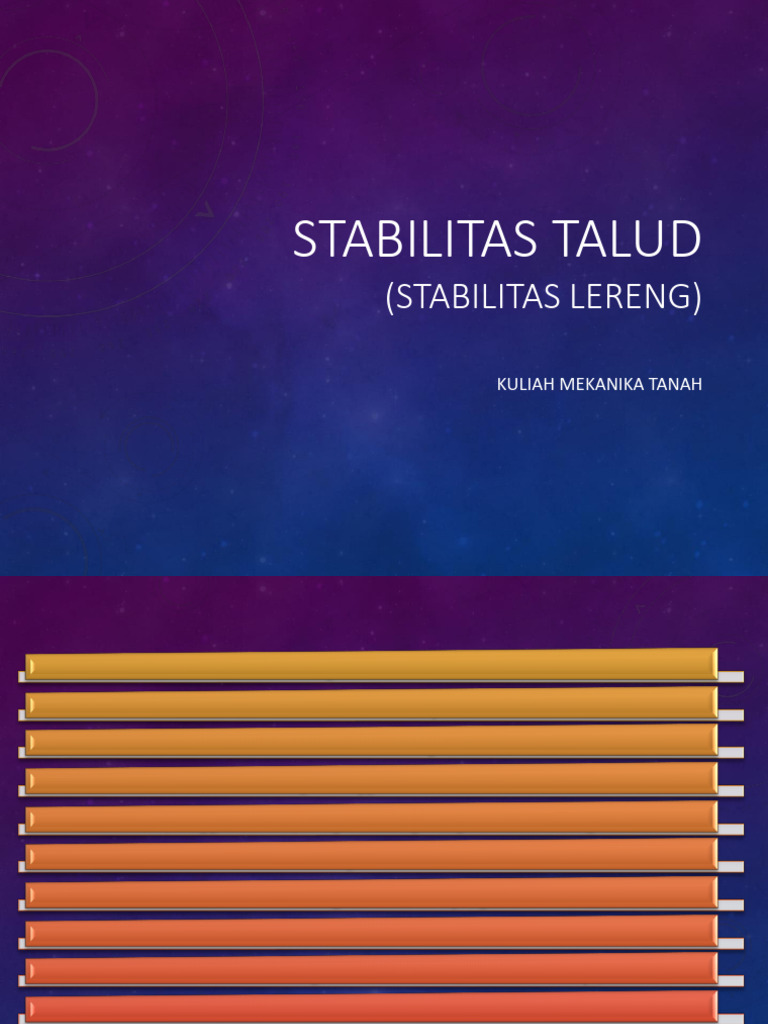 MG 12 Stabilitas Talud - 3 | PDF