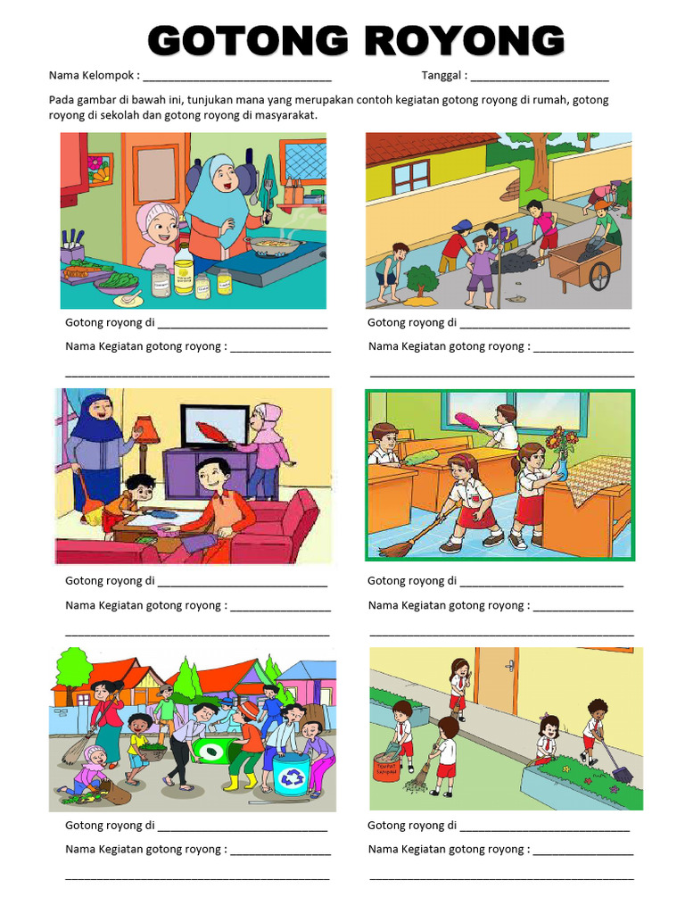 LKPD Gotong Royong | PDF