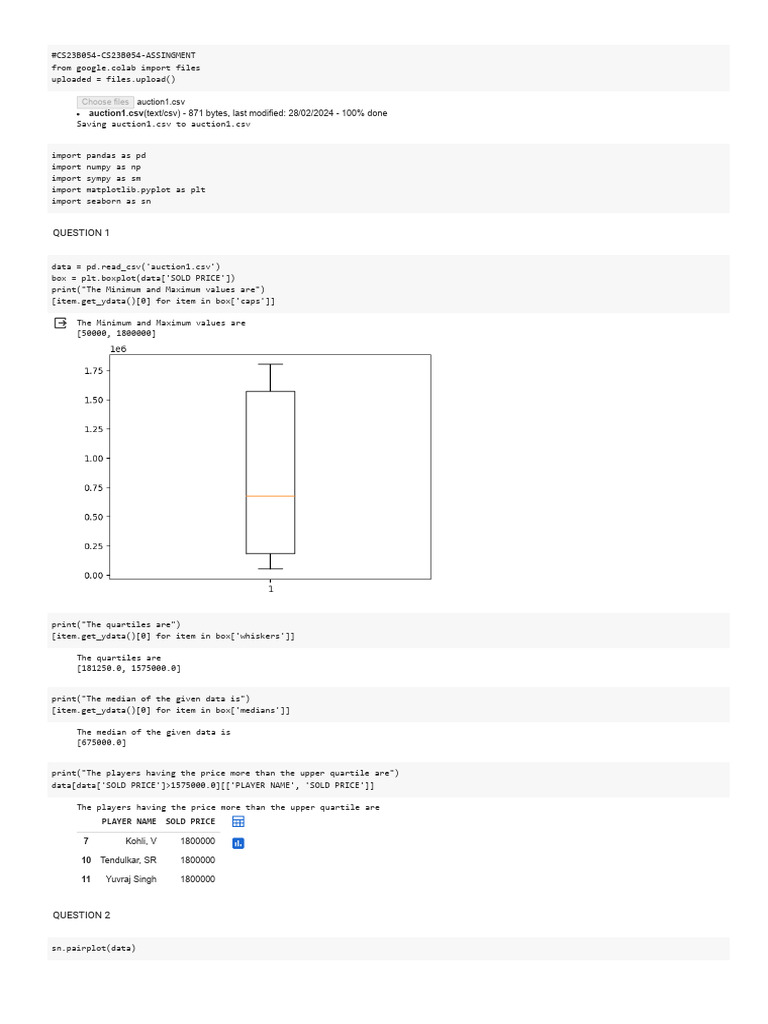 Assignment 1[1] | PDF