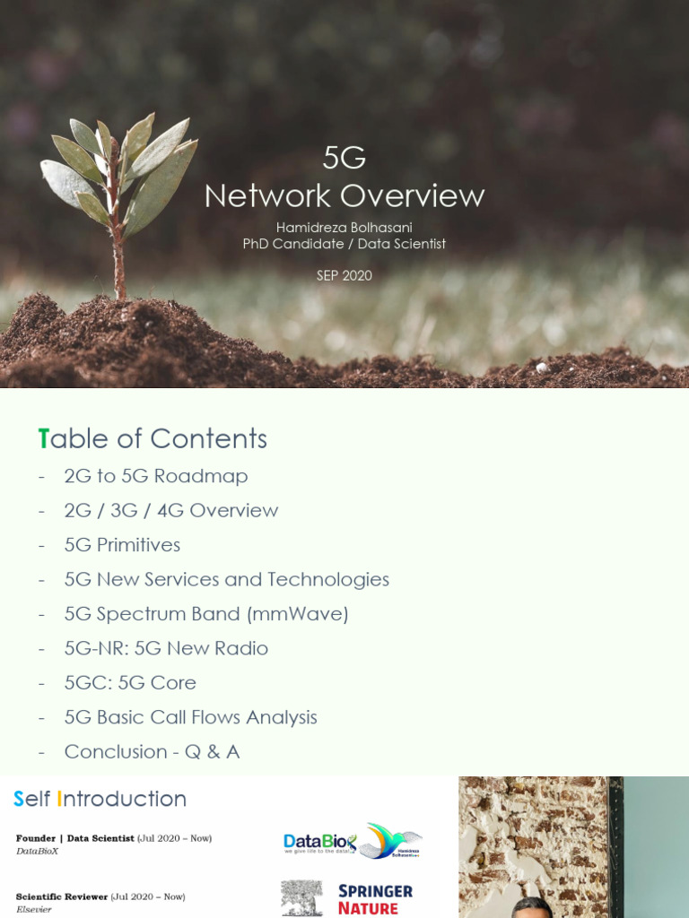 5G Network Overview 20200906 | PDF
