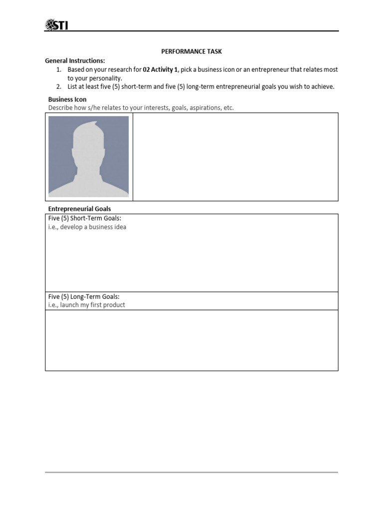 02 Performance Task 1 | PDF