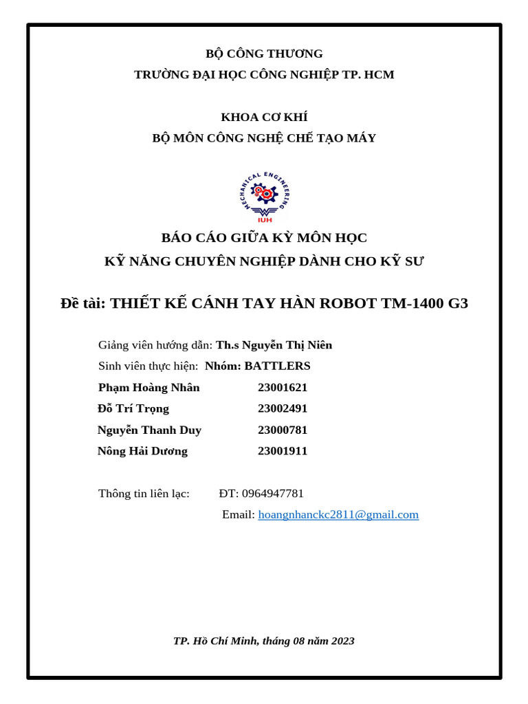 Tiểu luận giữ kỳ - KNCN (ok) | PDF