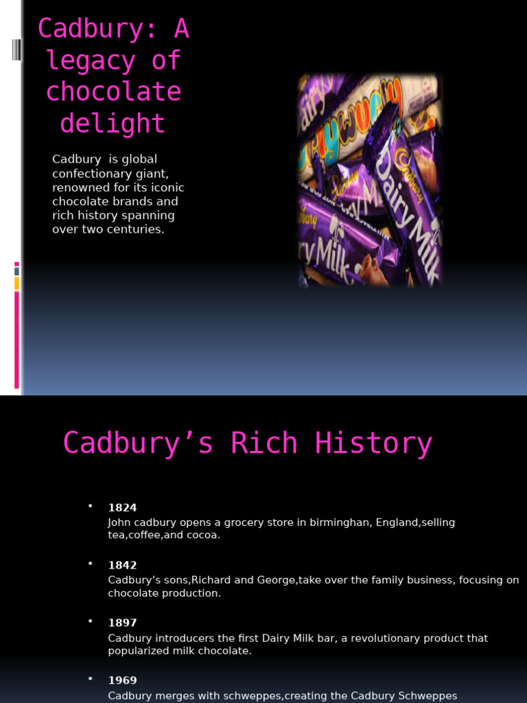 Cadbury PPT Karthi | PDF