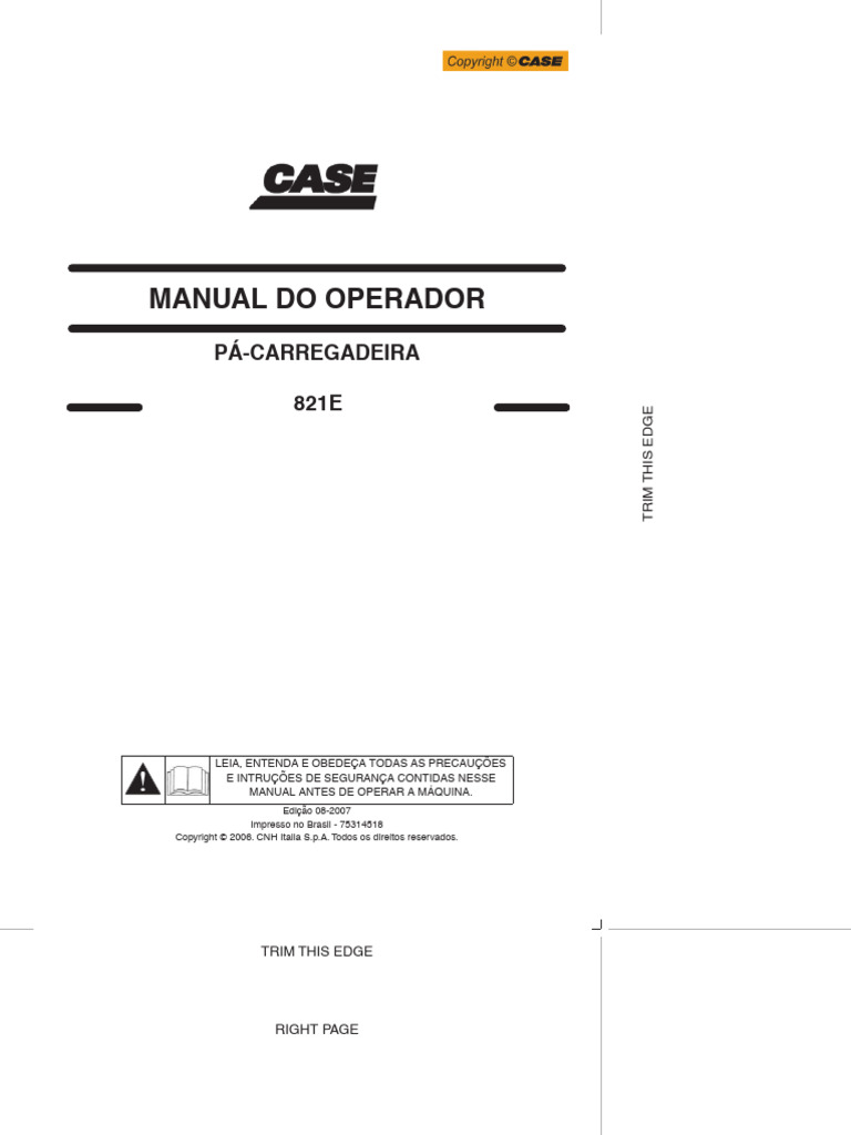 Manual Do Operador | PDF
