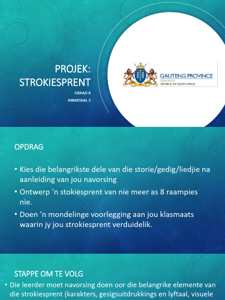 Maak 'N Strokiesprent | PDF