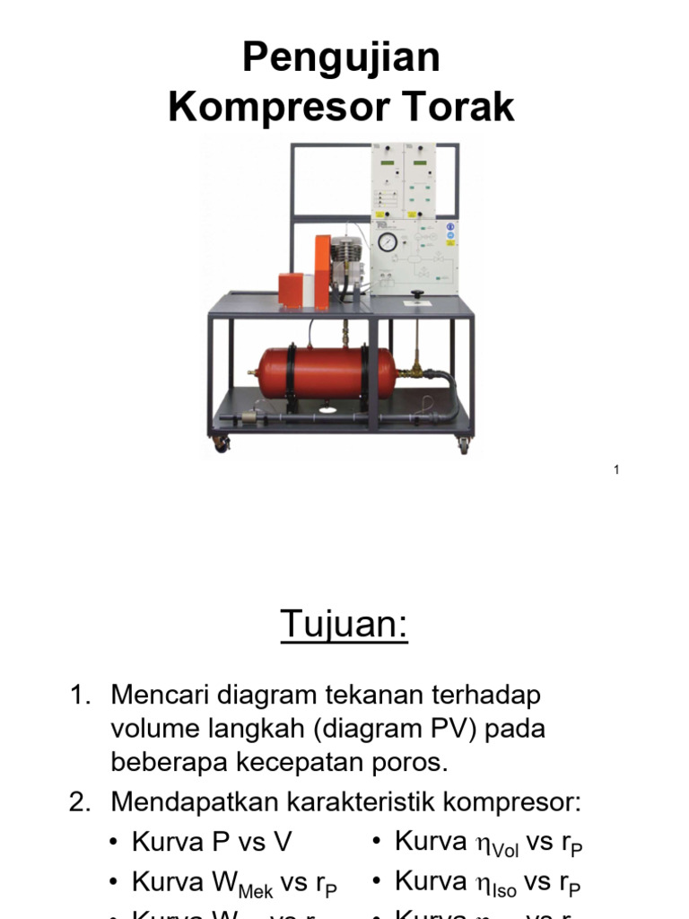 3 Pengujian Kompresor Torak-STTM | PDF