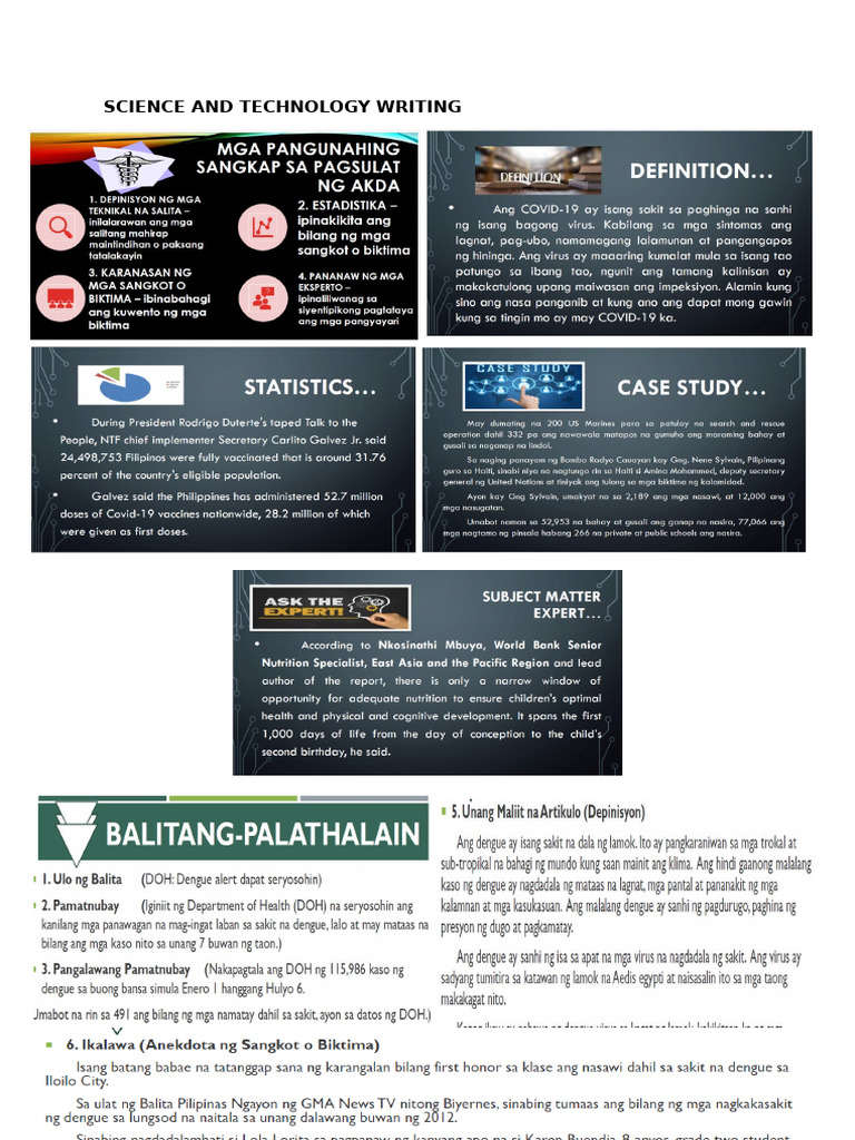 Science and Technology Writing | PDF