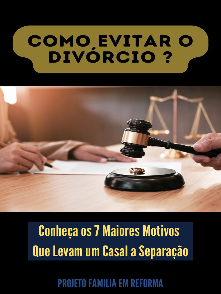 Como Evitar O Divorcio Pdf