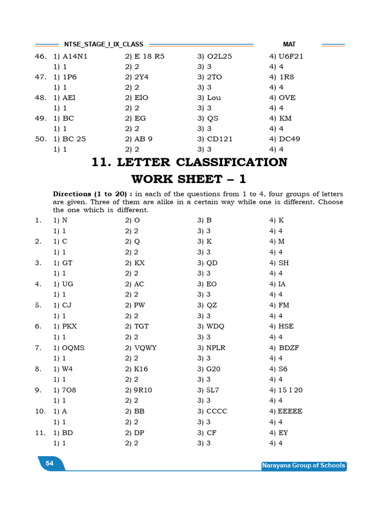 Letter Classification | PDF