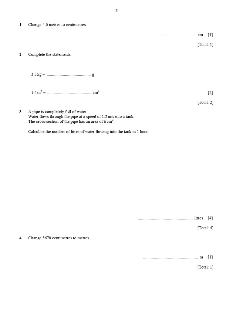 Use _ convert between units-WS 1 | PDF Use _ convert between units-WS 1 | PDF