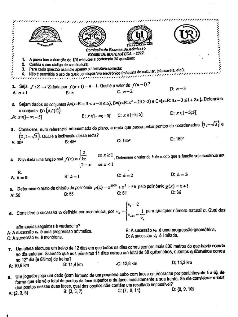 MATEMATICA | PDF