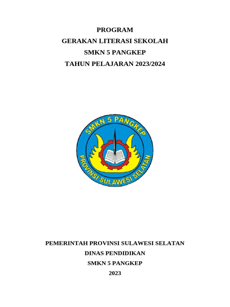 Program Gerakan Literasi Sekolah | PDF