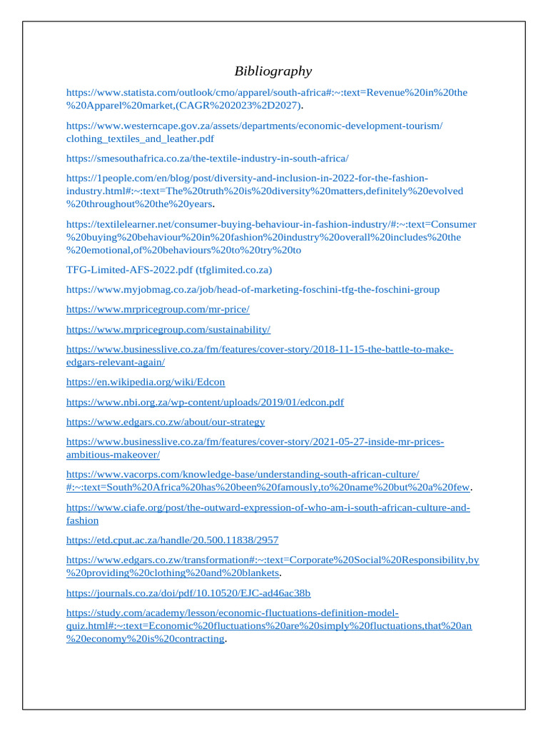 Bibliography BUSINESS | PDF