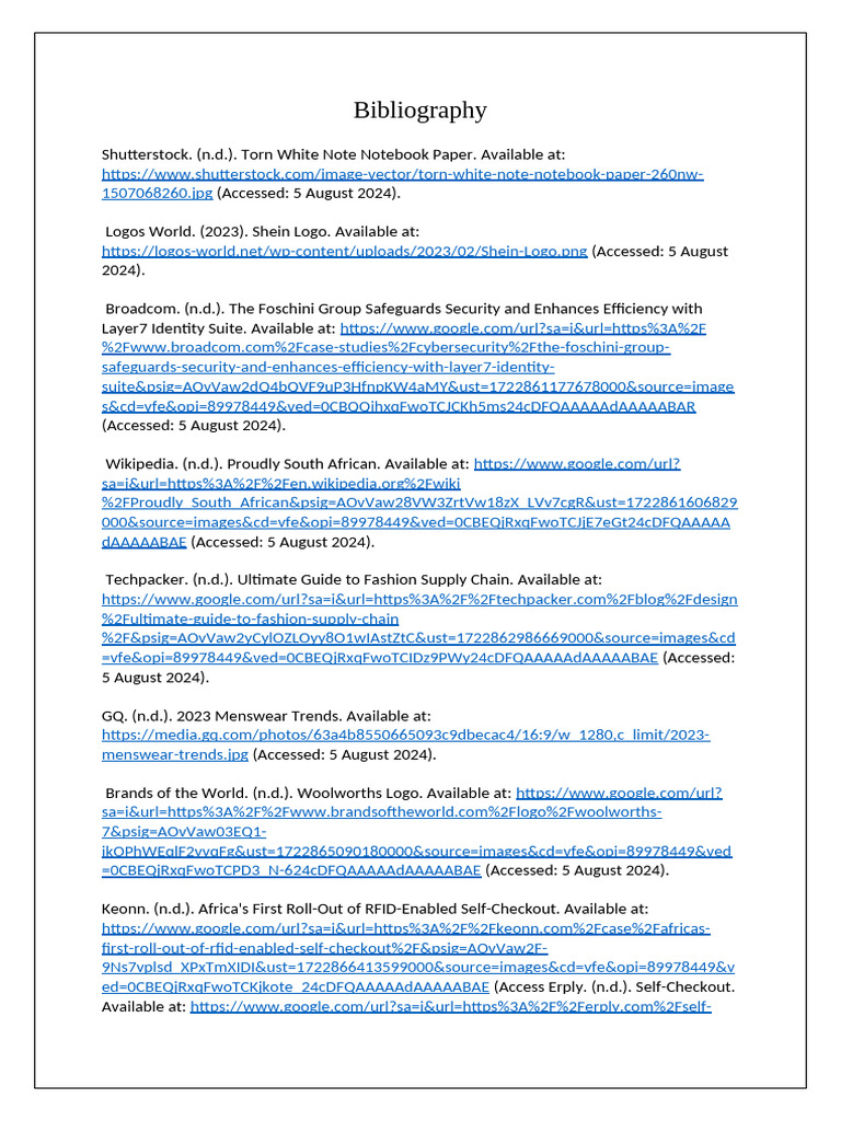 Business Bibliography | PDF