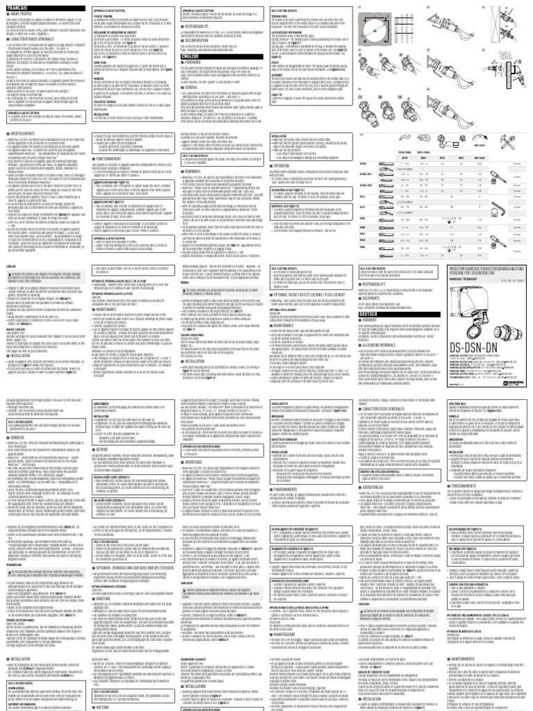 DS DSN DN - Instructions - FEDIS | PDF