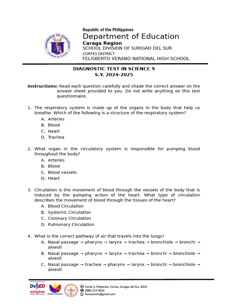 S9 - Q1 - TQ Diagnostic | PDF