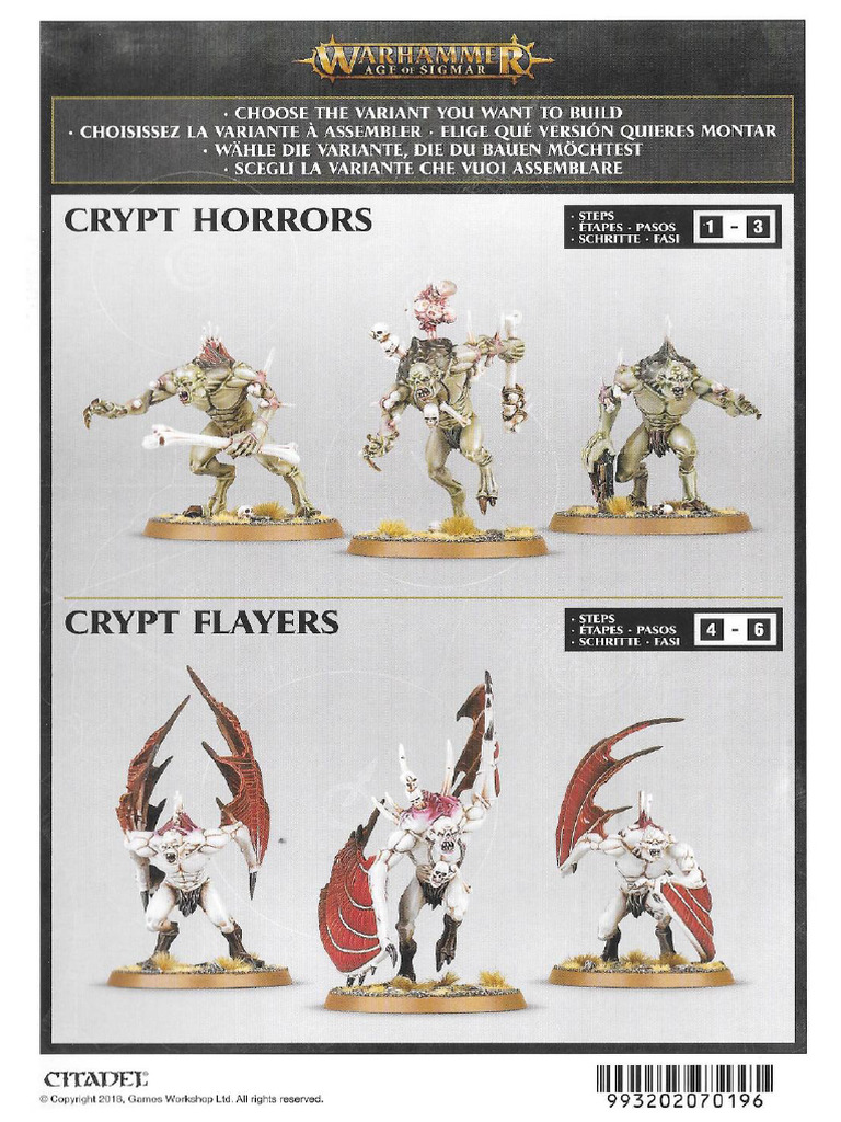 Flesh-Eater Courts Crypt Horrors and Crypt Flayers | PDF