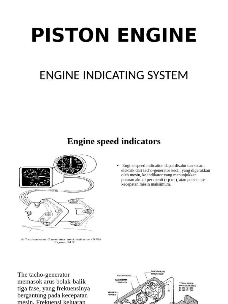Piston Engine Indicating System | PDF | Electricity | Vehicle Technology