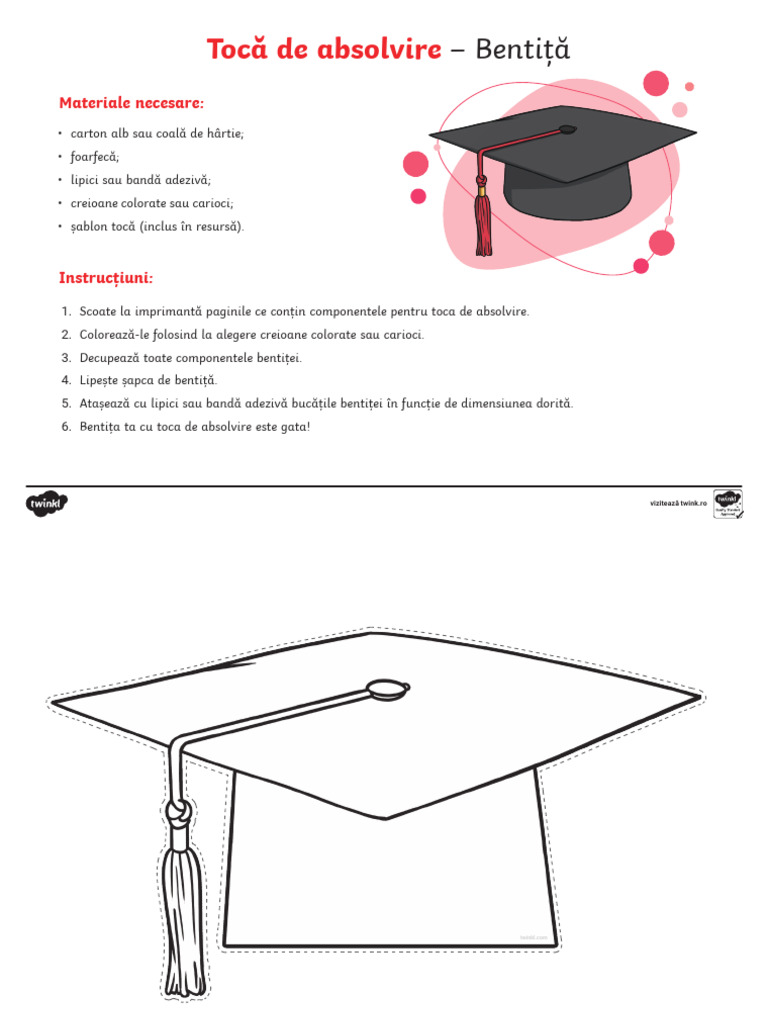 Activitate Practica - Toca de Absolvire | PDF