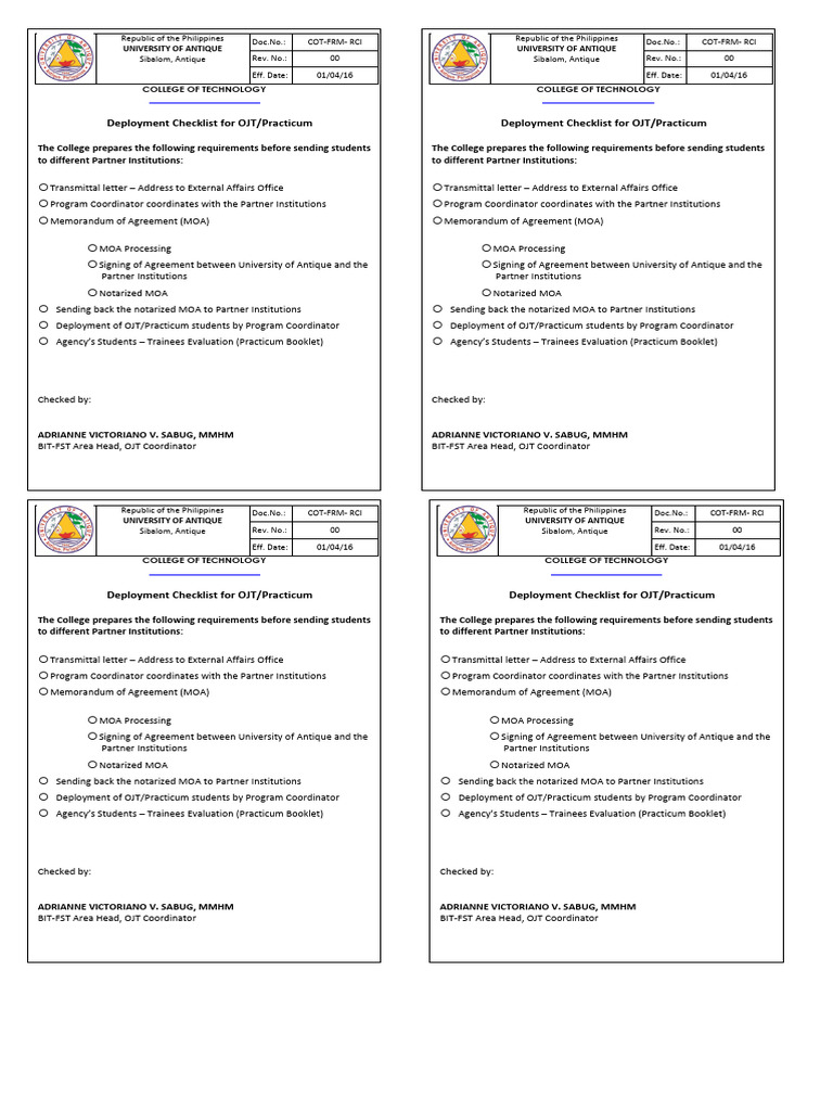 Requirements-for-Signing-of-Practicum-Endorsement_(1) | PDF
