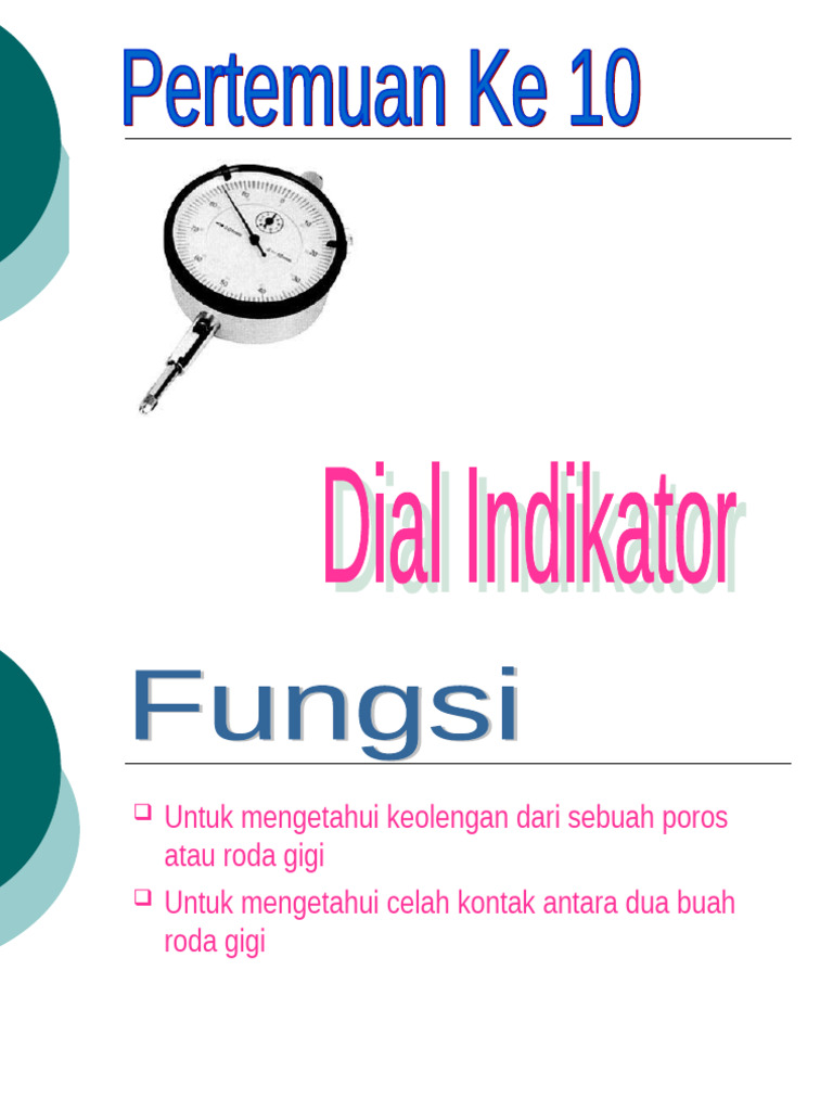 Dial Indikator | PDF